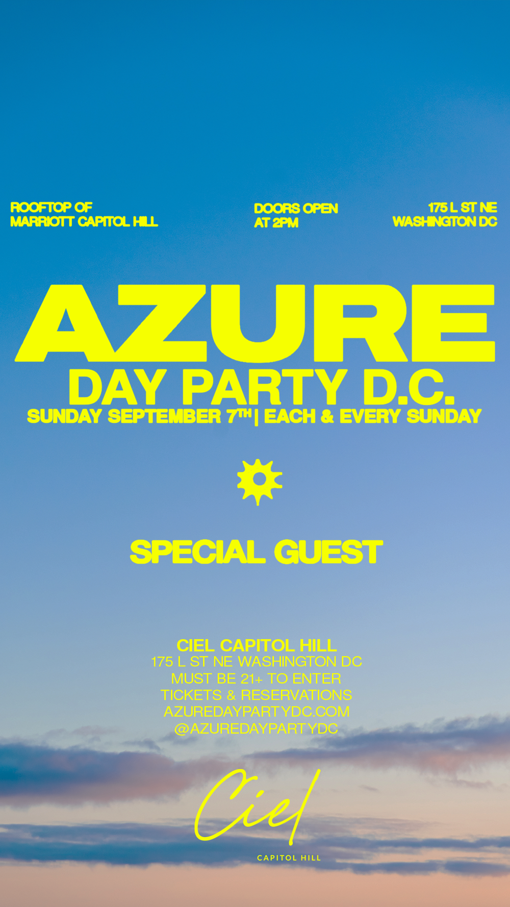Azure Day Party D.C Events